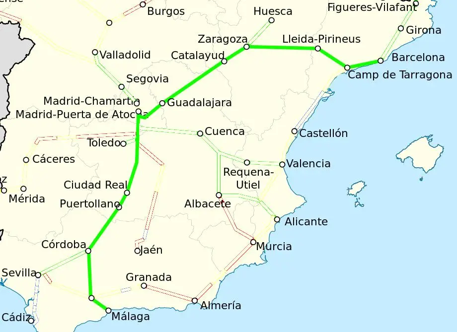 Tren Barcelona Málaga: Precios, Horarios Y Estaciones – IFE